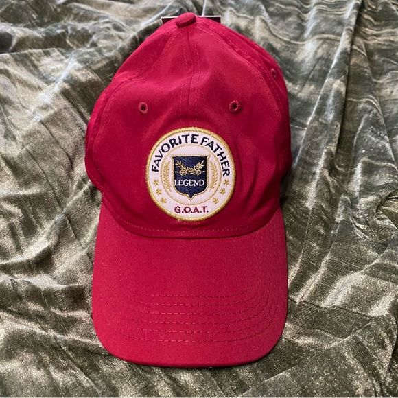 Goodfellow & Co | Accessories | Mens Red Favorite Father Hat | Poshmark